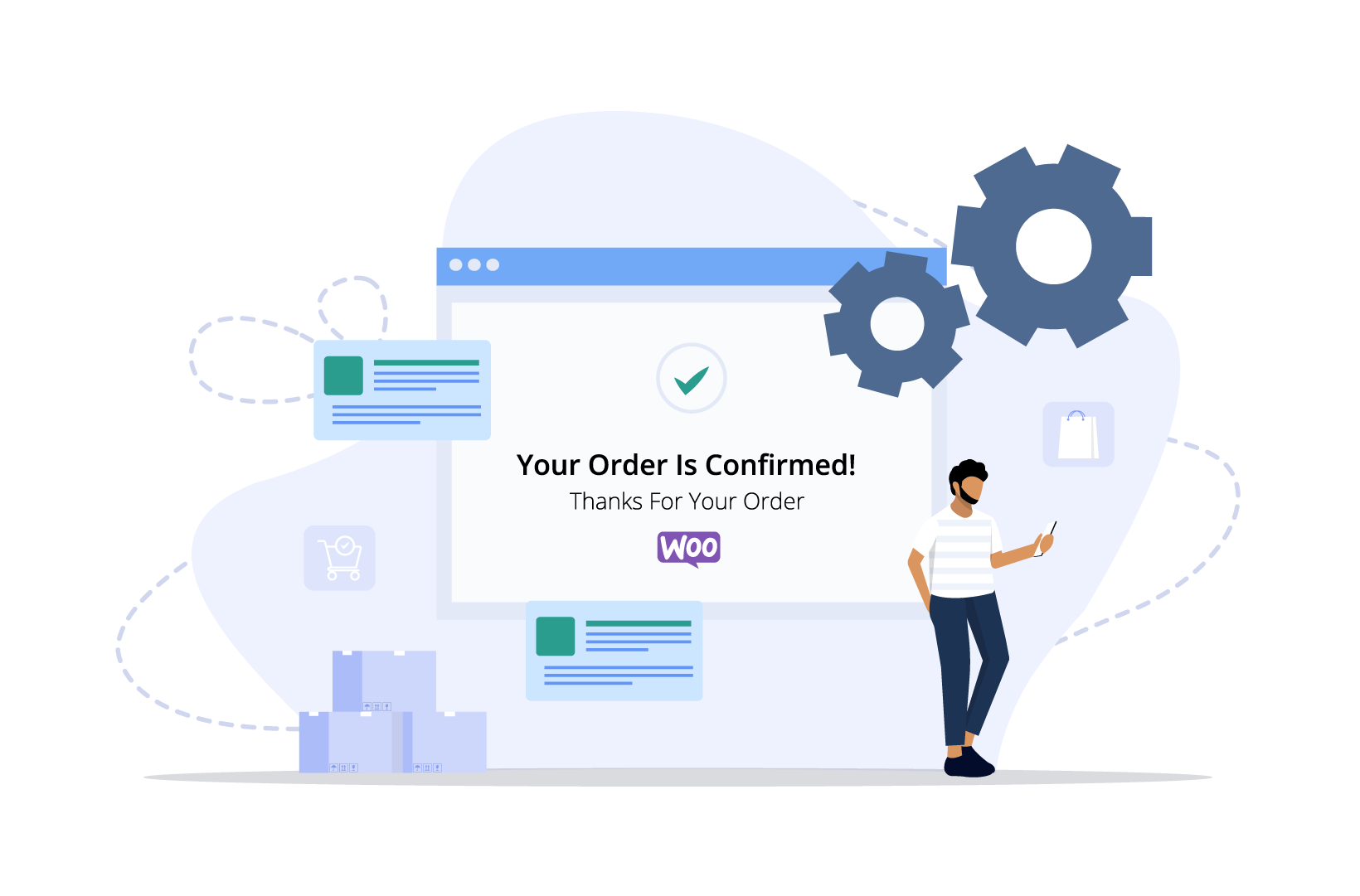 How to Change The Default WooCommerce Order Status - Flow Notify from BizSwoop