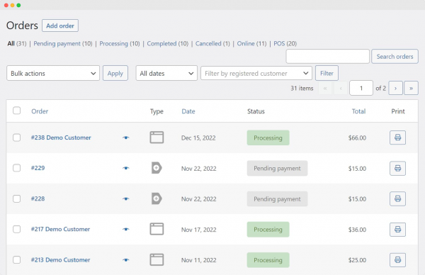 How to Change The Default WooCommerce Order Status - Flow Notify from BizSwoop