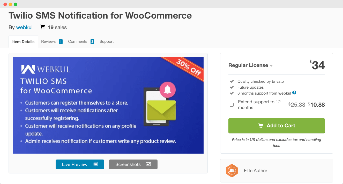 Top 5 Twilio Plugins for WordPress in 2023 - Flow Notify from BizSwoop